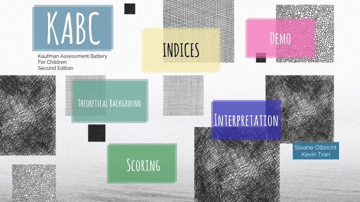 KABC-II Assessment by Kevin Tran on Prezi