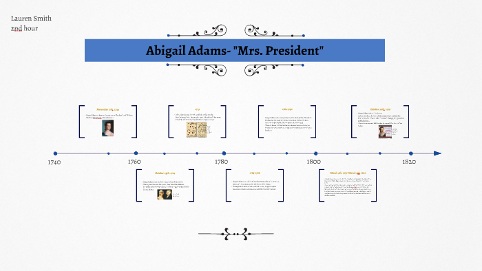 Abigail Adams by Lauren Smith on Prezi