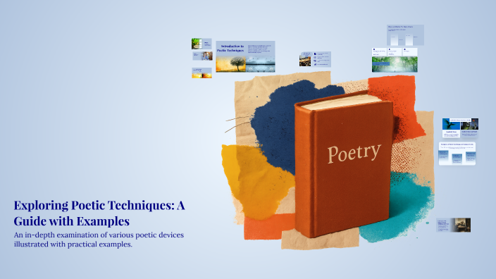 Exploring Poetic Techniques: A Guide with Examples by David Cunningham ...