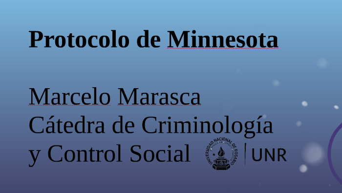 Protocolo de Minnesota by Marcelo Marasca on Prezi