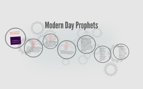 Modern Day Prophets by Lauren Clark on Prezi