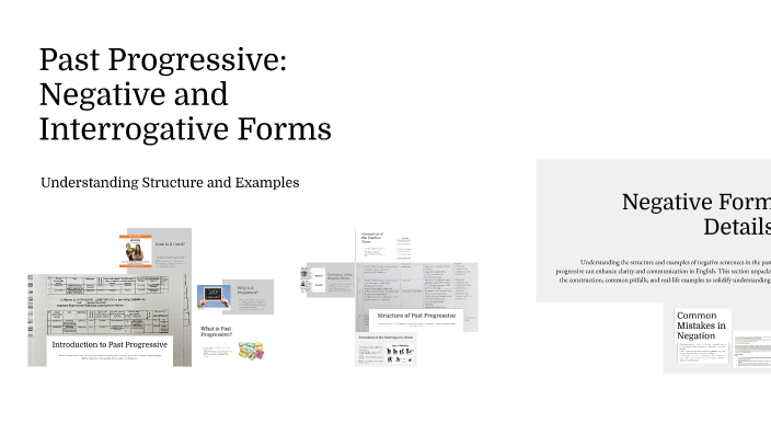Past Progressive: Negative and Interrogative Forms by Missus on Prezi