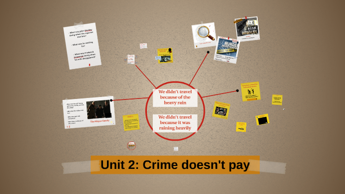 Unit 2: Crime doesnt pay by Carol C on Prezi