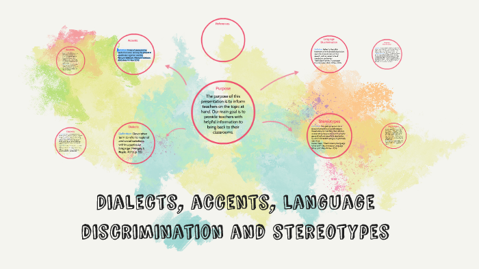 Dialects, accents, language discrimination and stereotypes by Heather ...