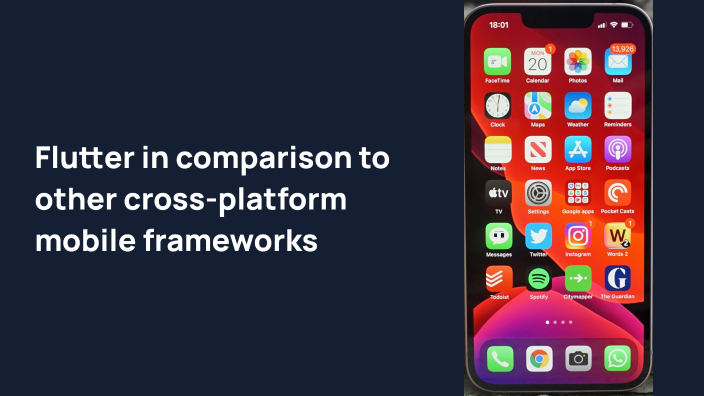 Flutter in comparison with other crossplatform mobile frameworks by ...