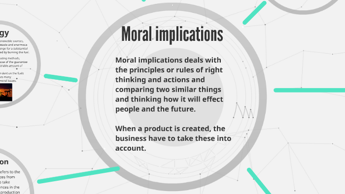 Moral Implications & sustainability by Mileka Morley on Prezi