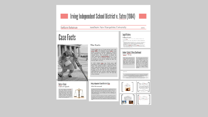 Irving Independent School District v. Tatro by Kailynn Bateman on Prezi