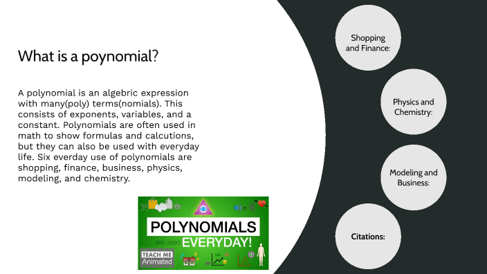 IBL project- MAC1101- Everyday use of polynomials by Jenell Hendricks ...
