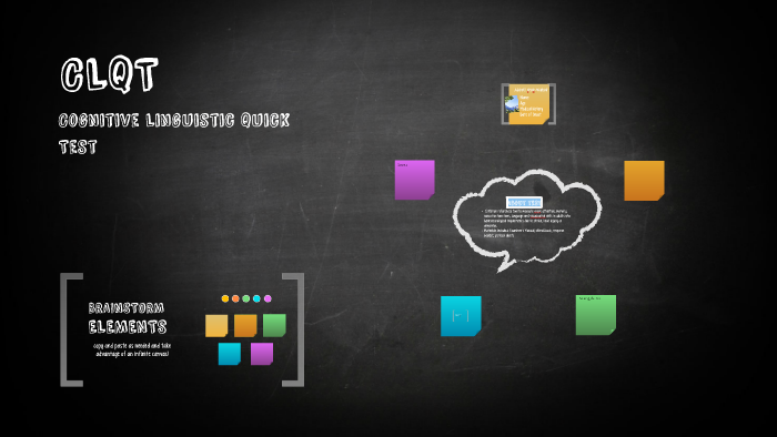 Cognitive Linguistic Quick Test by danielle prizament on Prezi