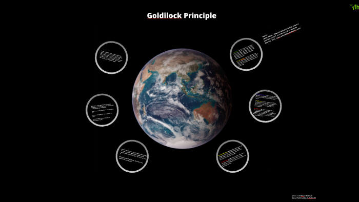 Goldilocks Principle by Melanie Bourque on Prezi