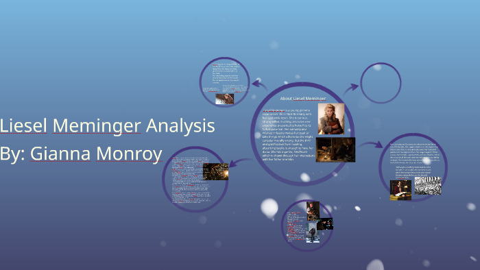Liesel Meminger Analysis by Gianna monroy on Prezi