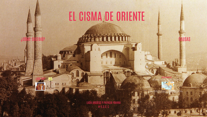 EL CISMA DE ORIENTE by patri ybarra on Prezi