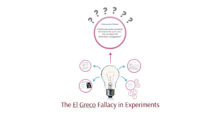 The El Greco Fallacy in Experiments by Rebecca Fischer on Prezi