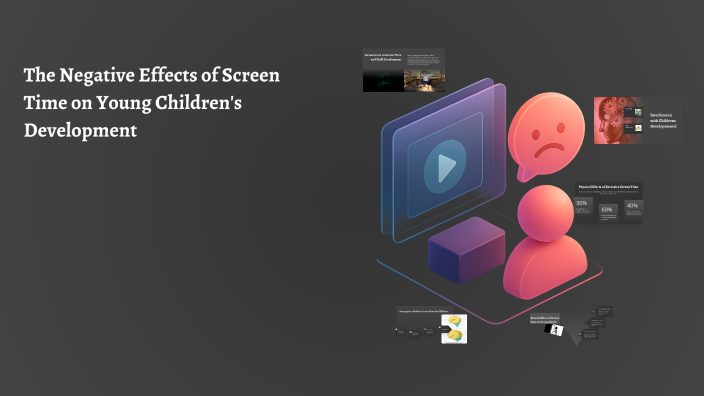 The Negative Effects of Screen Time on Young Children's Development by ...