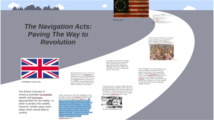 The British Navigation Acts by Victor Hills on Prezi