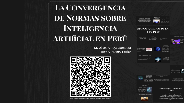 La Convergencia de Normas sobre Inteligencia Artificial en Perú by Gian ...
