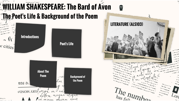 William Shakespeare: The Bard of Avon by Syamimie Syahirah on Prezi