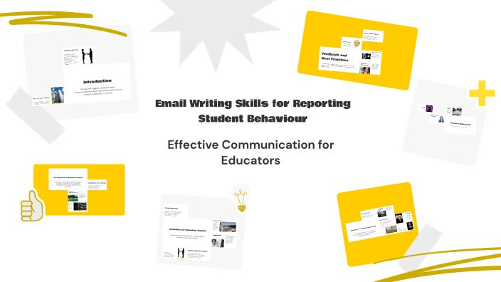 Email Writing Skills for Reporting Student Behaviour by Farwa Islam on ...