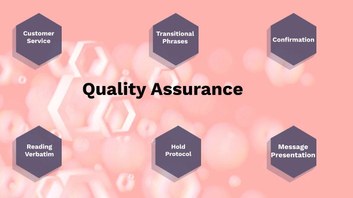 Quality Assurance by Victoria Suber on Prezi