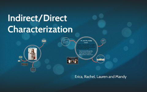 Indirect/Direct Characterization by Rachel Dyer on Prezi