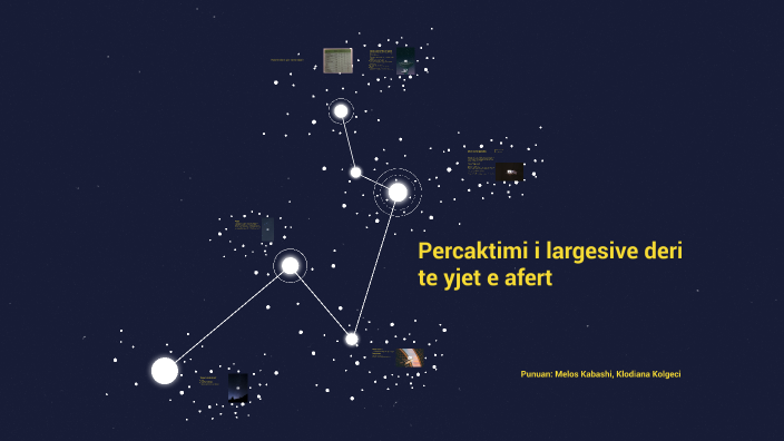 Percaktimi i largesive deri te yjet e afert by Melos Kabashi on Prezi