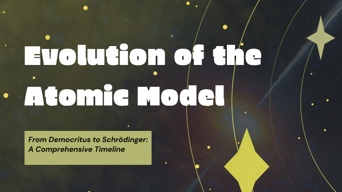 Atomic Model Evolution: From Indivisible Atoms to Quantum Mechanics by ...