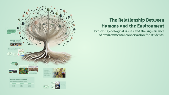 The Relationship Between Humans and the Environment by islombek ...