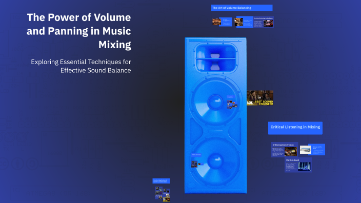 The Power of Volume and Panning in Music Mixing by Matt Woodruff on Prezi