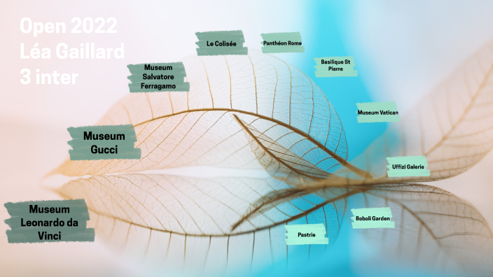 Projet Open 2022 - Léa Gaillard by Léa Gaillard on Prezi