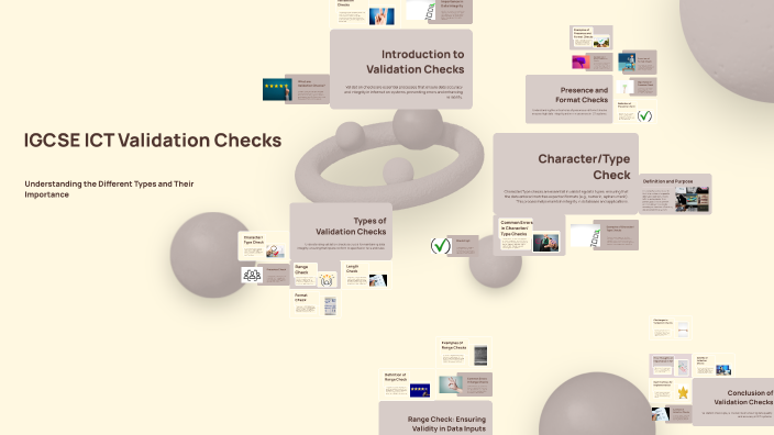 IGCSE ICT Validation Checks by Saloni thombre on Prezi