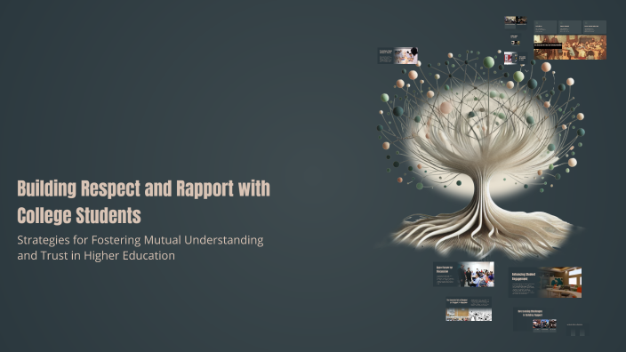 Building Respect and Rapport with College Students by Karen Reardon on ...