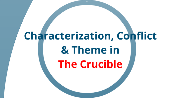Characterization, Conflict & Theme in The Crucible by Clare Chatfield ...