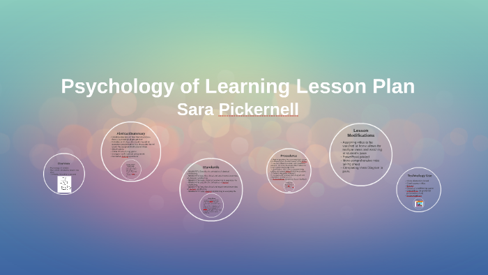 Psychology of Learning Lesson Plan by Sara Pickernell on Prezi