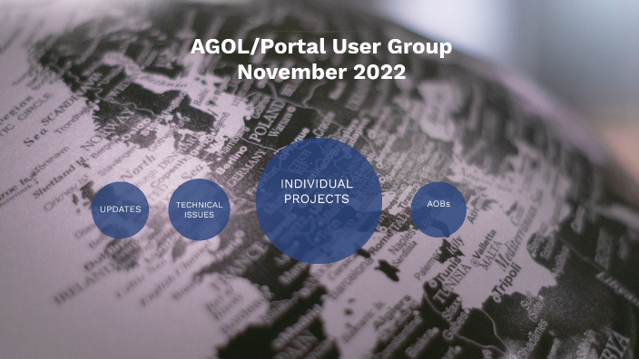 AGOL/Portal User Group 2022 by Ben Anscombe on Prezi