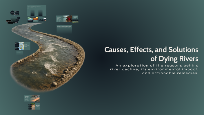 Causes, Effects, and Solutions of Dying Rivers by Jasmine Sarmiento on ...