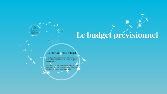 le budget previsionnel by on Prezi