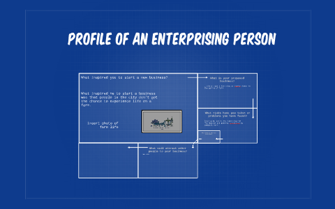 Profile of an enterprising person by on Prezi