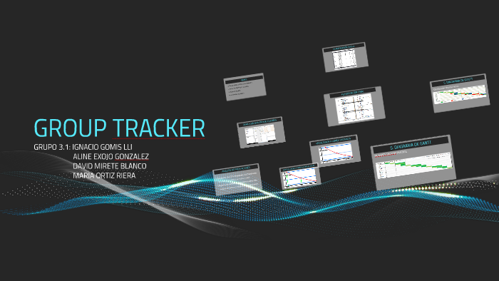 GROUP TRACKER by on Prezi