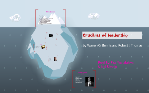 Crucibles of leadership by Joel Ygnasio Julian Silverio on Prezi