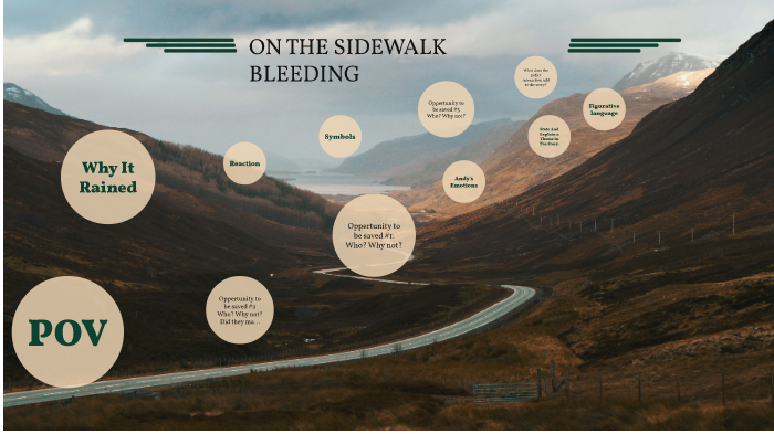 "ON THE SIDEWALK BLEEDING" by Savannah W2265-STU on Prezi