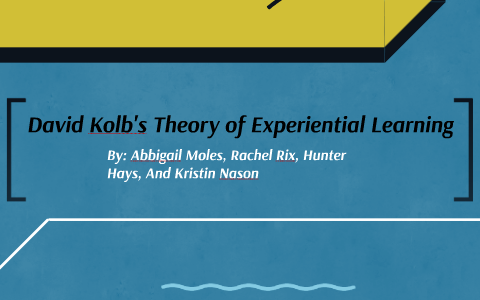 David Kolb: Theory of Experiential Learning by Kristin Nason