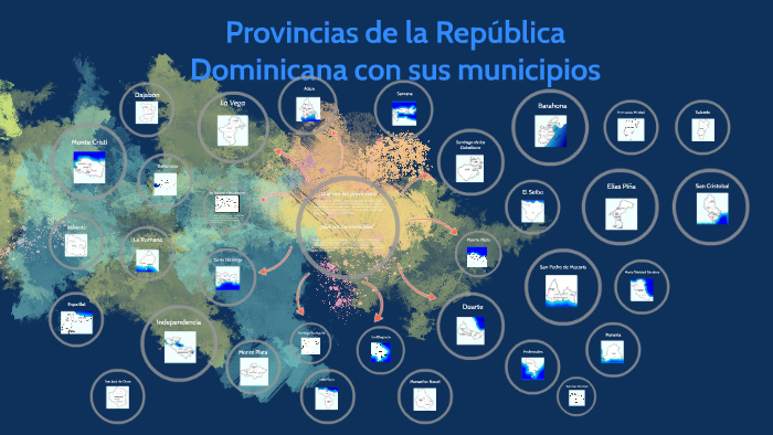 Provincias de la República Dominicana con sus municipios by ceragilio ...