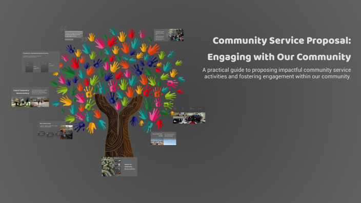 Community Service Proposal: Engaging with Our Community by Melissa ...