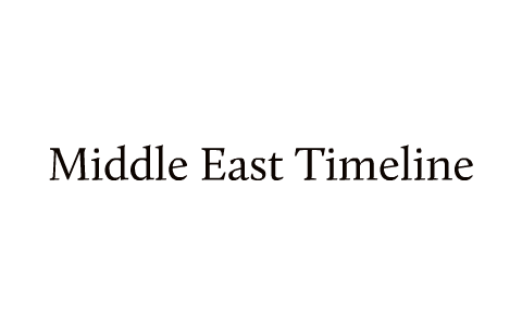 Middle East by Tyler Timm on Prezi