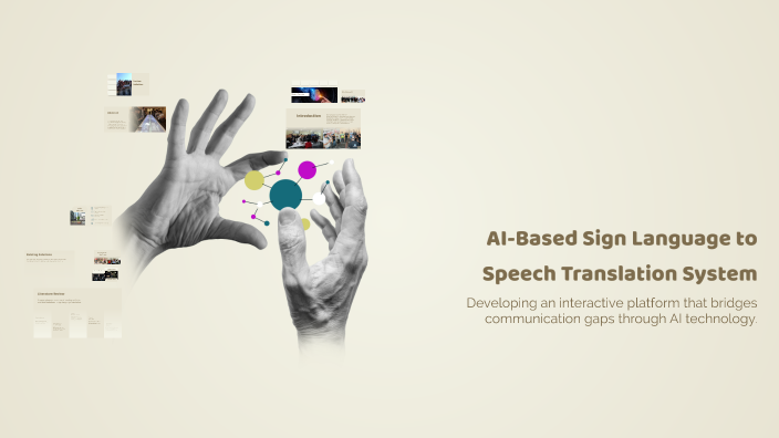 AI-Based Sign Language to Speech Translation System by Nardeen Adel on ...