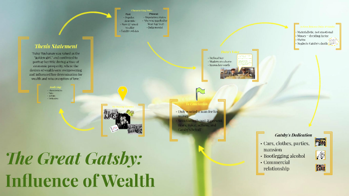 The Great Gatsby: Influence of Wealth by Danika Bedrick on Prezi