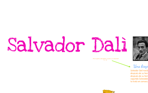 Salvador Dali Art Project for Spanish Class by Sarah Partridge on Prezi