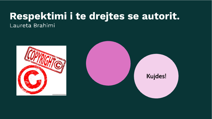 Respektimi i te drejtes se autorit by Class Room on Prezi