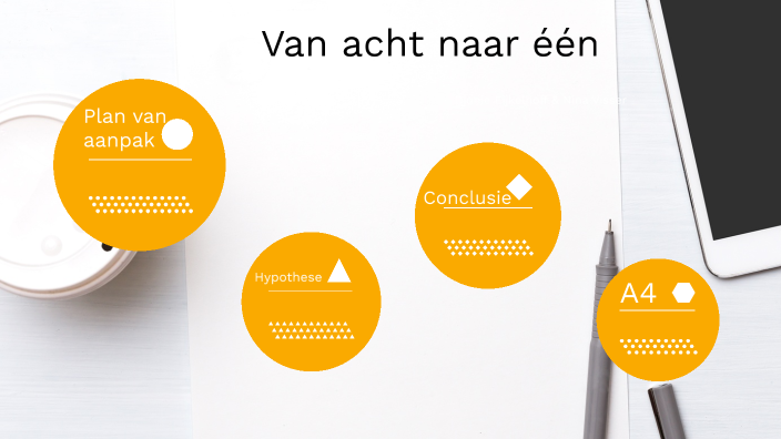 van acht naar één by Nina Visser on Prezi