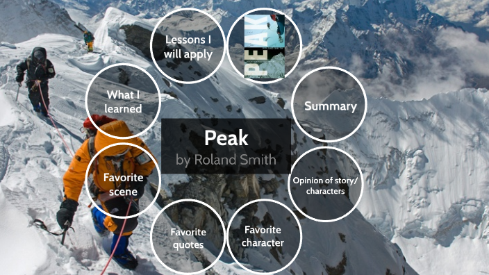 Peak by Roland Smith by Myah G on Prezi
